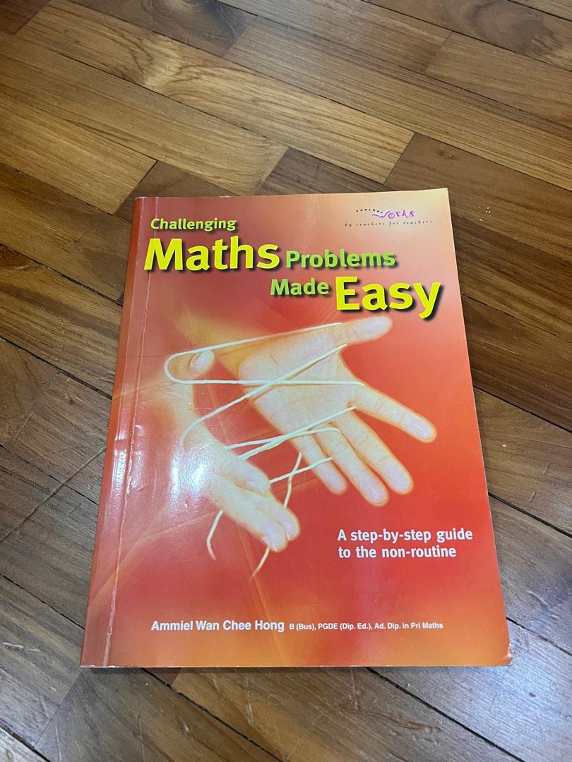 Challenging Maths Problems Made Easy, Hobbies & Toys, Books & Magazines ...