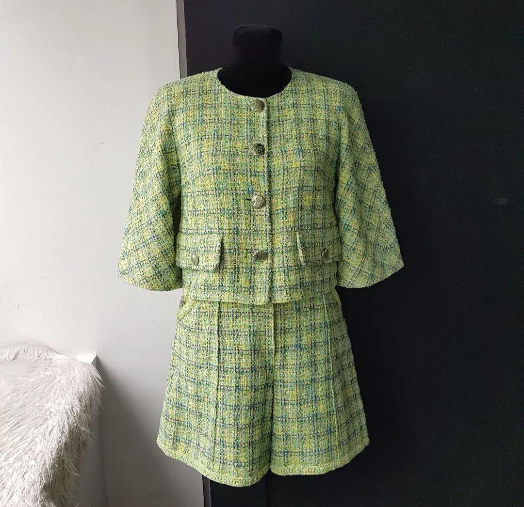 Chanel Tweed Suit Set, Luxury, Apparel on Carousell
