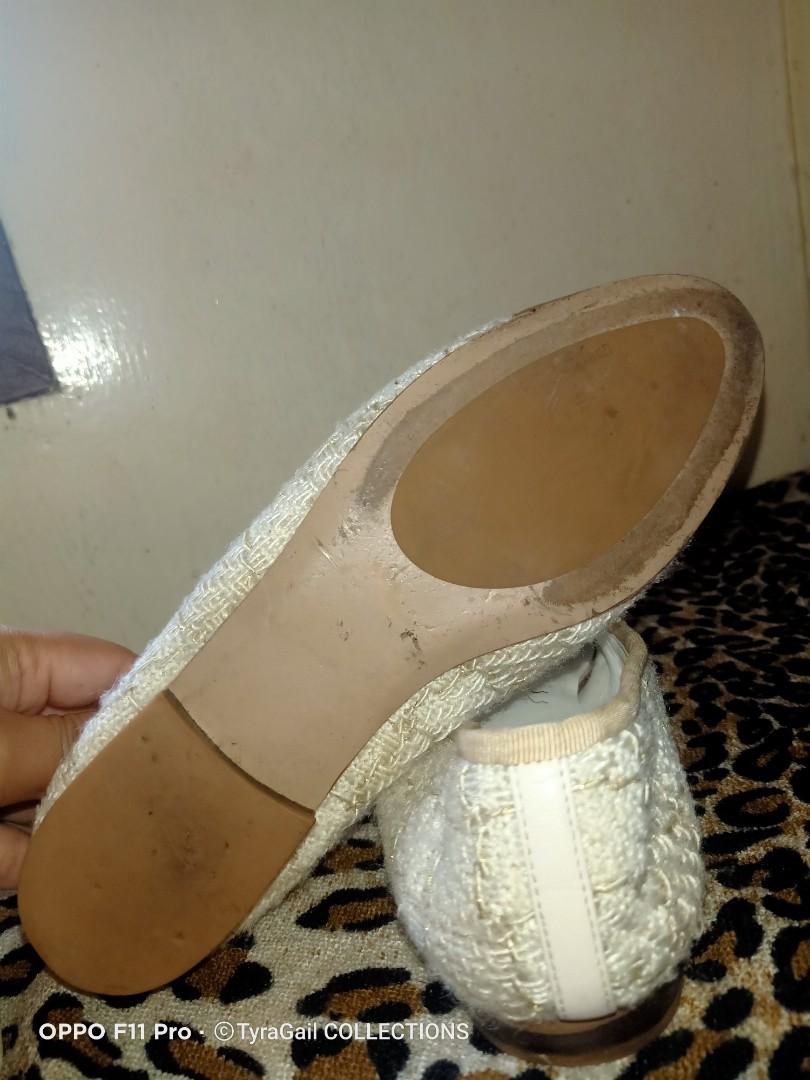 Christine Shell Tweed Doll Shoes, Women's Fashion, Footwear, Flats ...