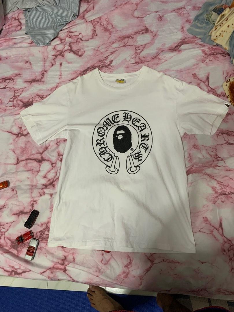 Chrome heart x aape matermind x bape, Men's Fashion, Tops & Sets, Tshirts & Polo Shirts on Carousell