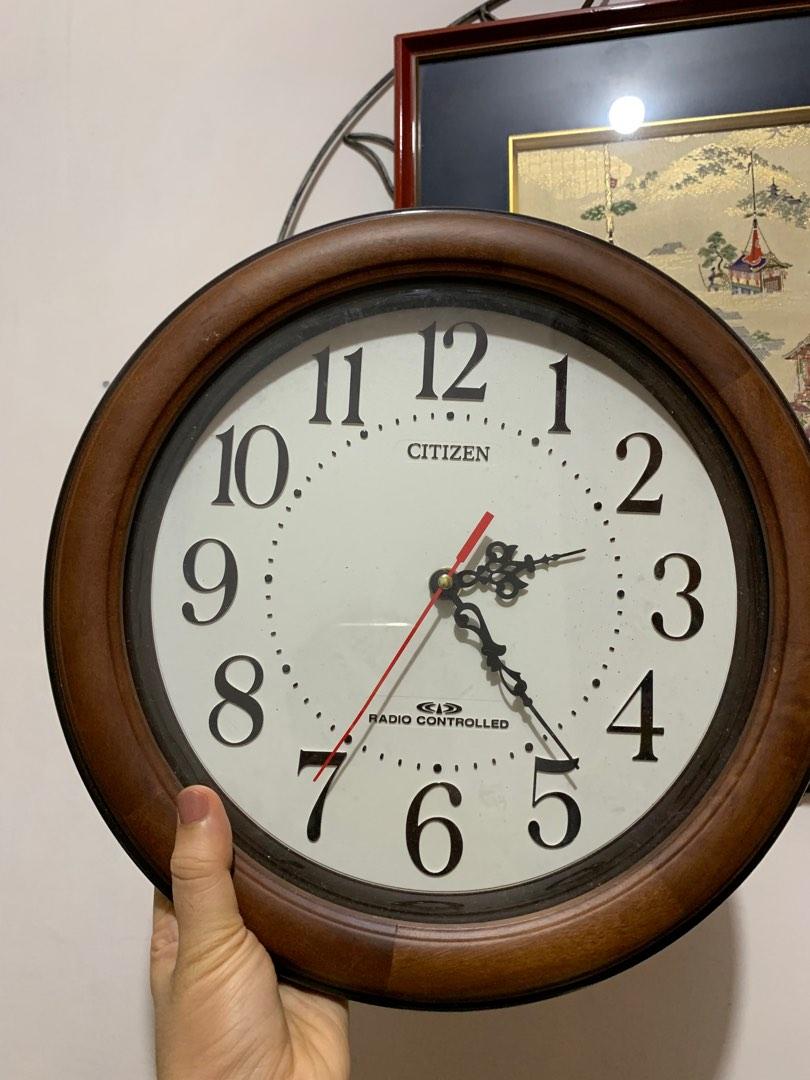 Citizen Wall Clock from Japan, Furniture & Home Living, Home Decor ...