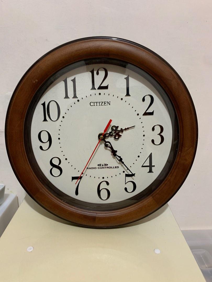 Citizen Wall Clock from Japan, Furniture & Home Living, Home Decor ...