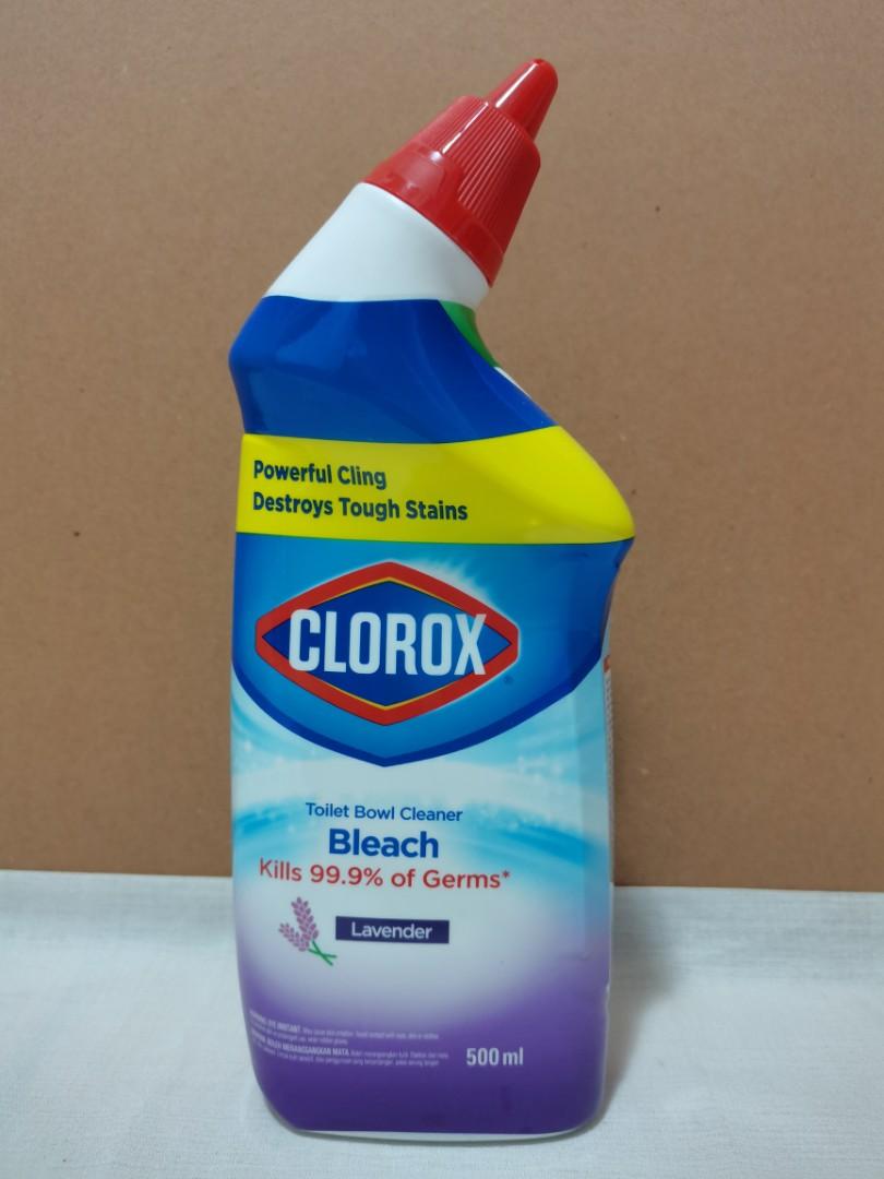 Clorox Toilet Bowl Cleaner with Bleach 500ml, Furniture & Home Living ...