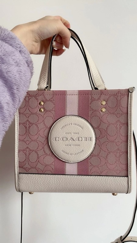 COACH Dempsey 22 tote bag, Women's Fashion, Bags & Wallets, Clutches on ...