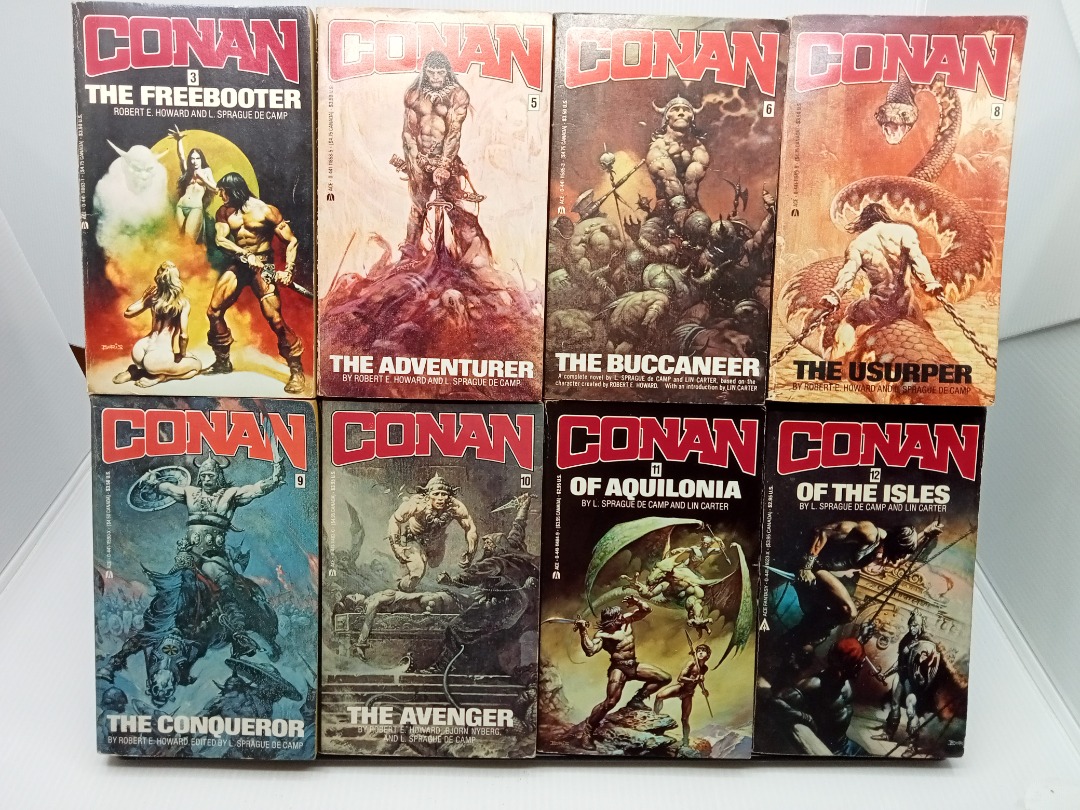 Conan by Robert Howard and L Sprague De Camp (1967), Hobbies & Toys ...