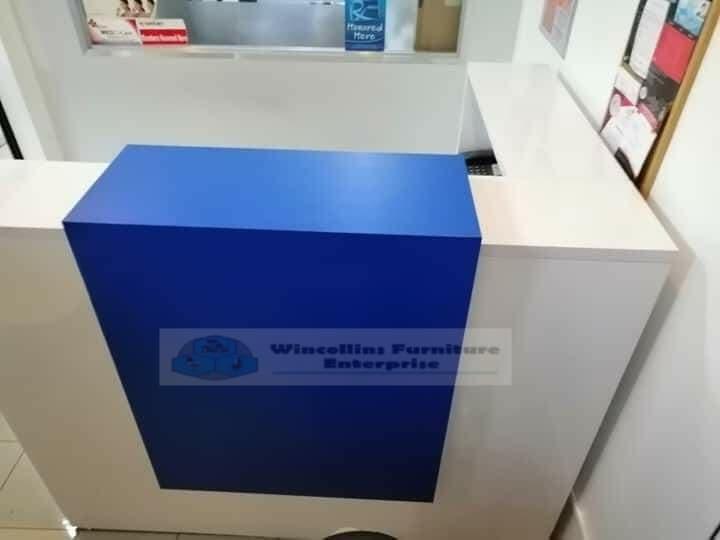 ;;.Customized Laminated Reception Counter Table..;, Furniture & Home ...