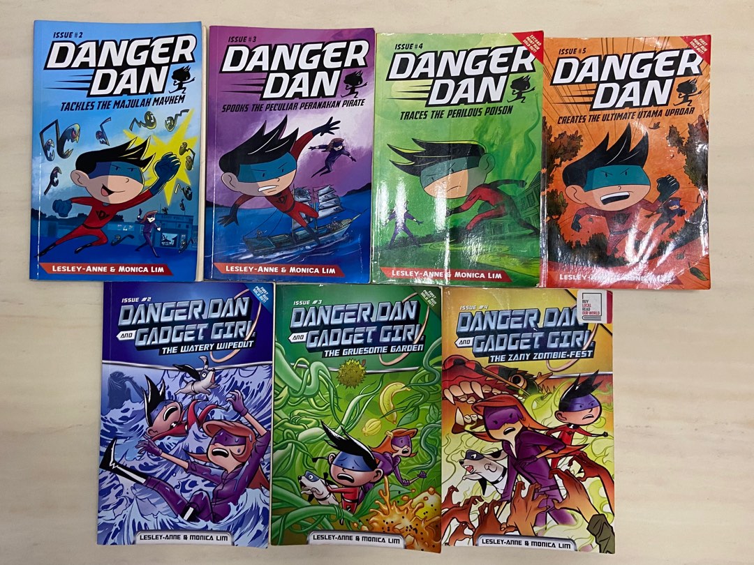 Danger Dan / Gadget Girl series, Hobbies & Toys, Books & Magazines ...