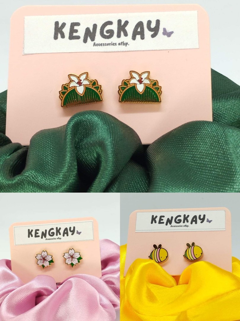 De Roscas Stainless Steel Earrings, Women's Fashion, Jewelry ...