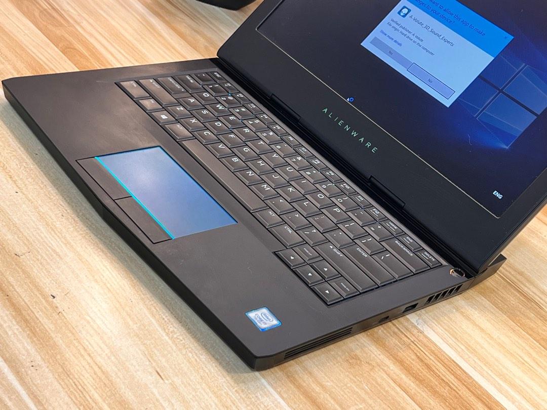 Dell Alienware 13 R3 i7-7th Gen 16GB RAM 256GB SSD M2 + 256GB SSD M2 ...