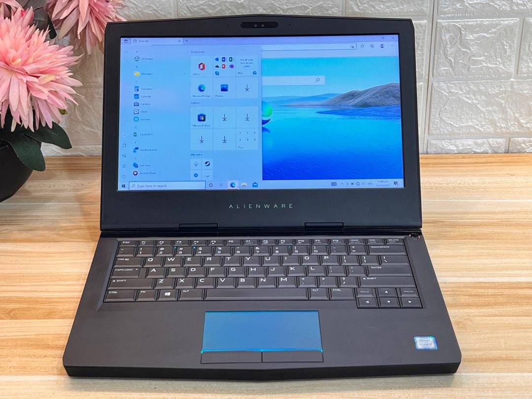 Dell Alienware 13 R3 i7-7th Gen 16GB RAM 256GB SSD M2 + 256GB SSD M2 ...