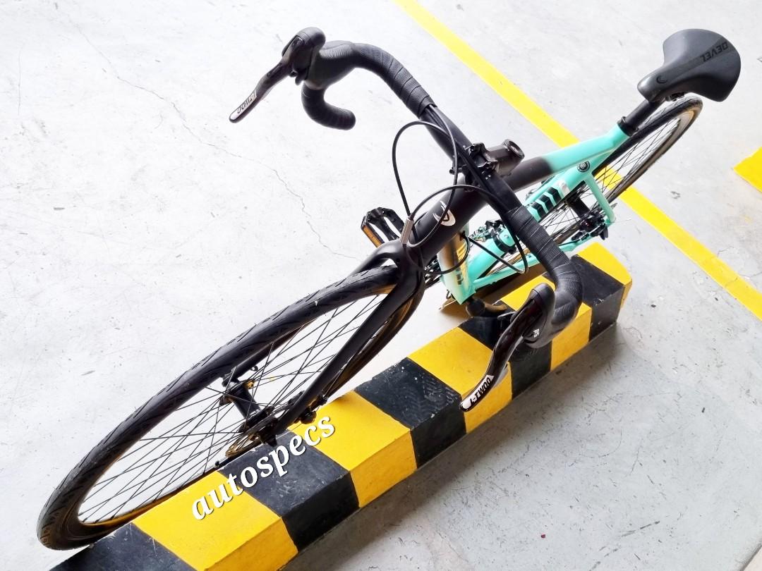 Devel Project Alpine Road Disc Bike Set (Dark Mint), Sports Equipment ...