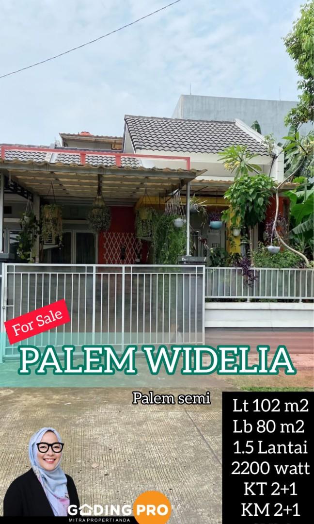Dijual!! Rumah di Cluster Widelia Palem Semi Karawaci, Properti, Dijual ...