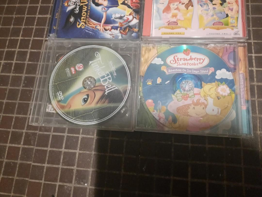 Disney Kids DVD VCD -Disney Princesses, Barbie, Tinkerbell etc - for ...