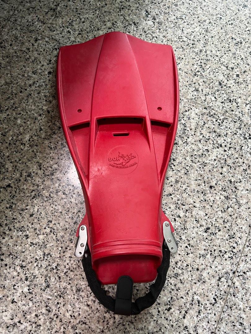 Diving fins | Flipper (One side only)(Red), Sports Equipment, Other ...
