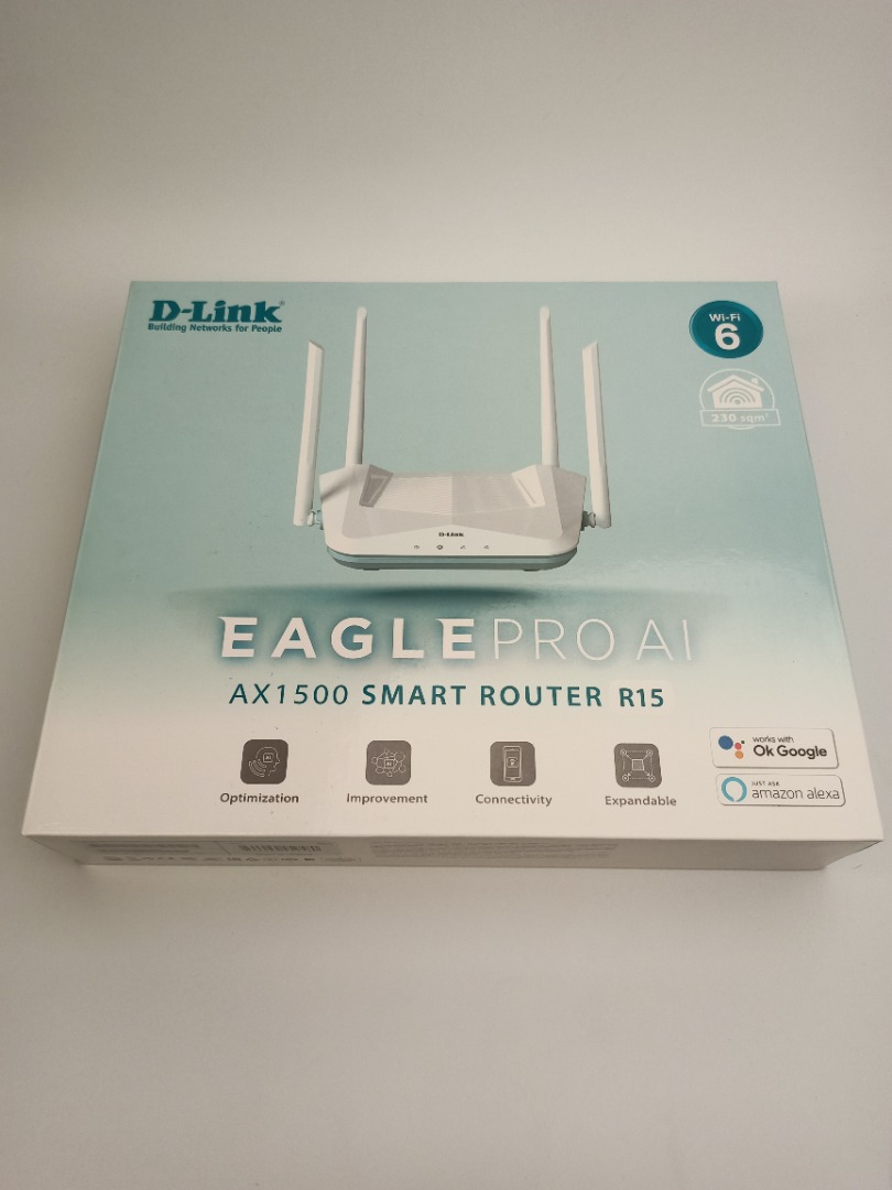 Dlink R15 Eagle Pro AI AX1500 Router, Computers & Tech, Parts ...