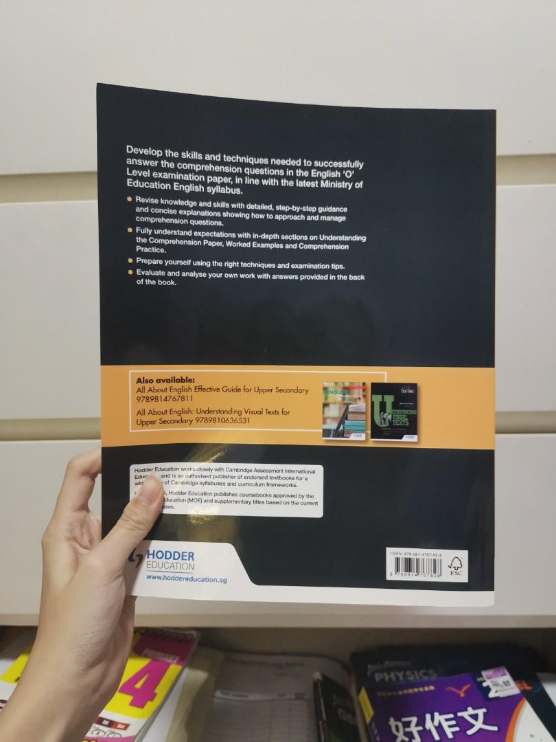 English Comprehension Booklet Upper Sec, Hobbies & Toys, Books ...