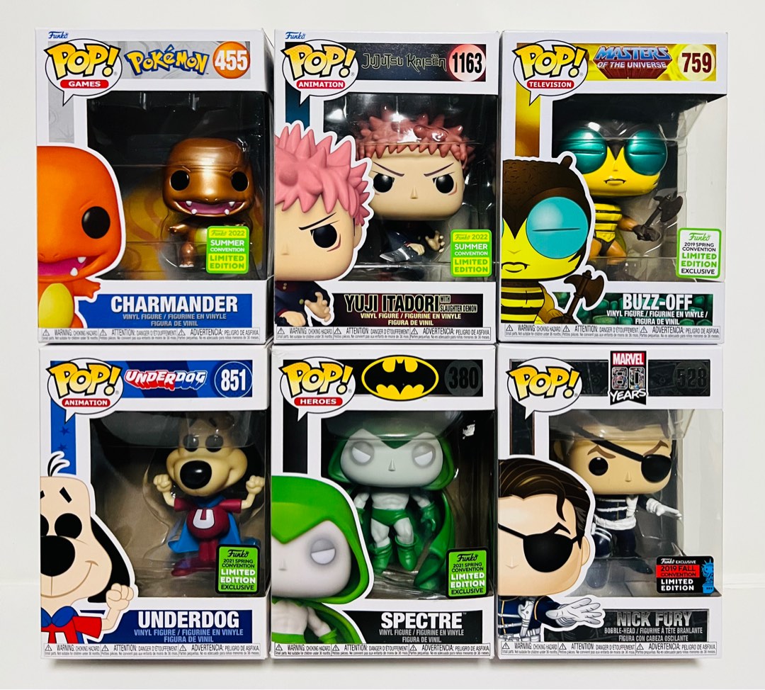 EXCLUSIVE FUNKO POP FOR SALE with INDIVIDUAL PRICE CHARMANDER BATMAN ...
