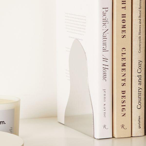 FERM LIVING - Pond Bookends MIRROR, Furniture & Home Living, Home Decor, Other Home Decor on ...