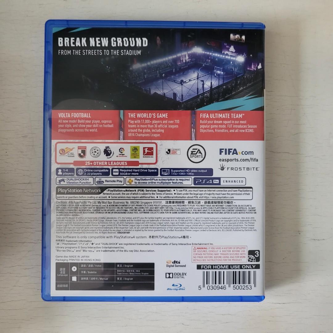 Fifa 20 ps4 and ps5, Video Gaming, Video Games, PlayStation on Carousell