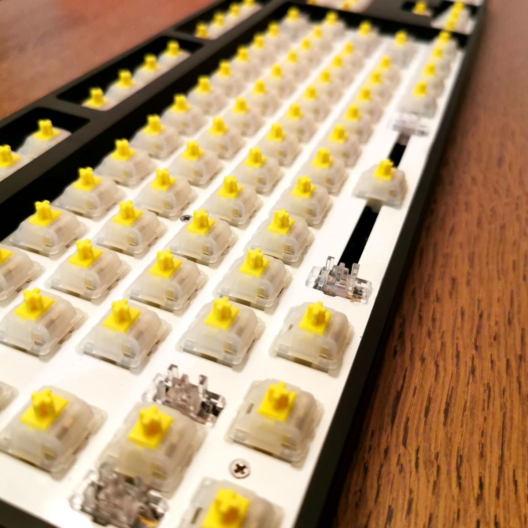 Fully Modded 100% Mechanical Keyboard (without keycaps), Computers ...
