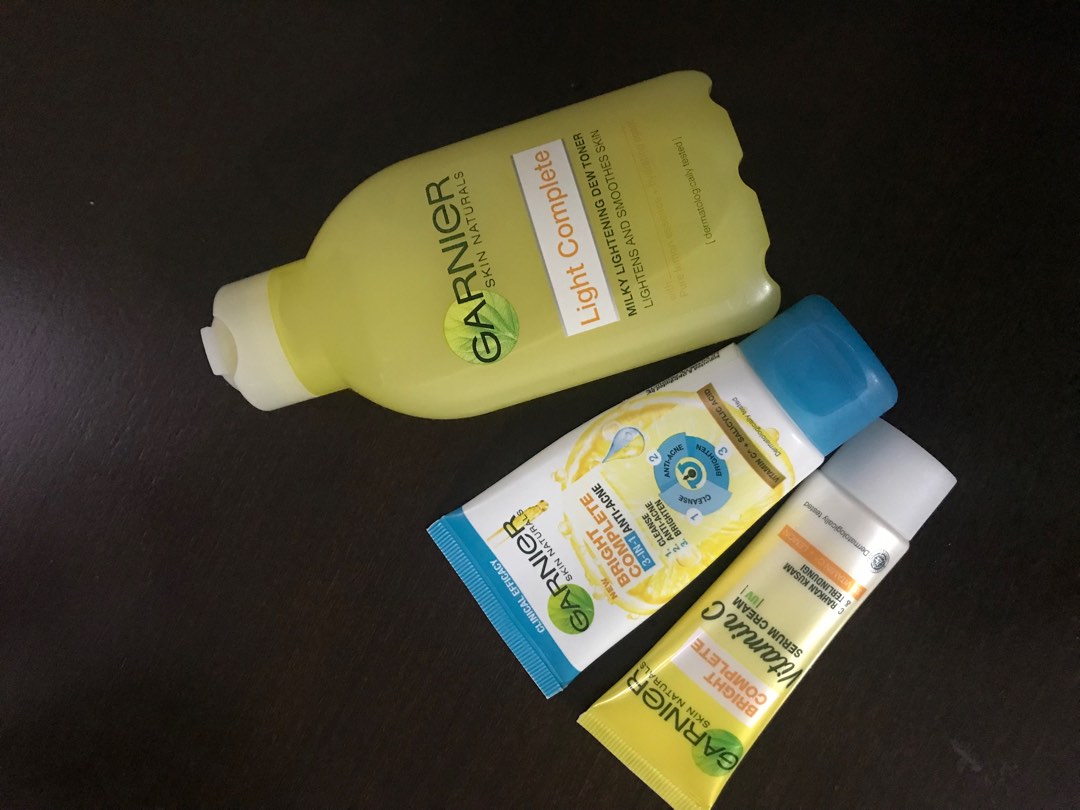 Garnier Bundle, Beauty & Personal Care, Face, Face Care on Carousell