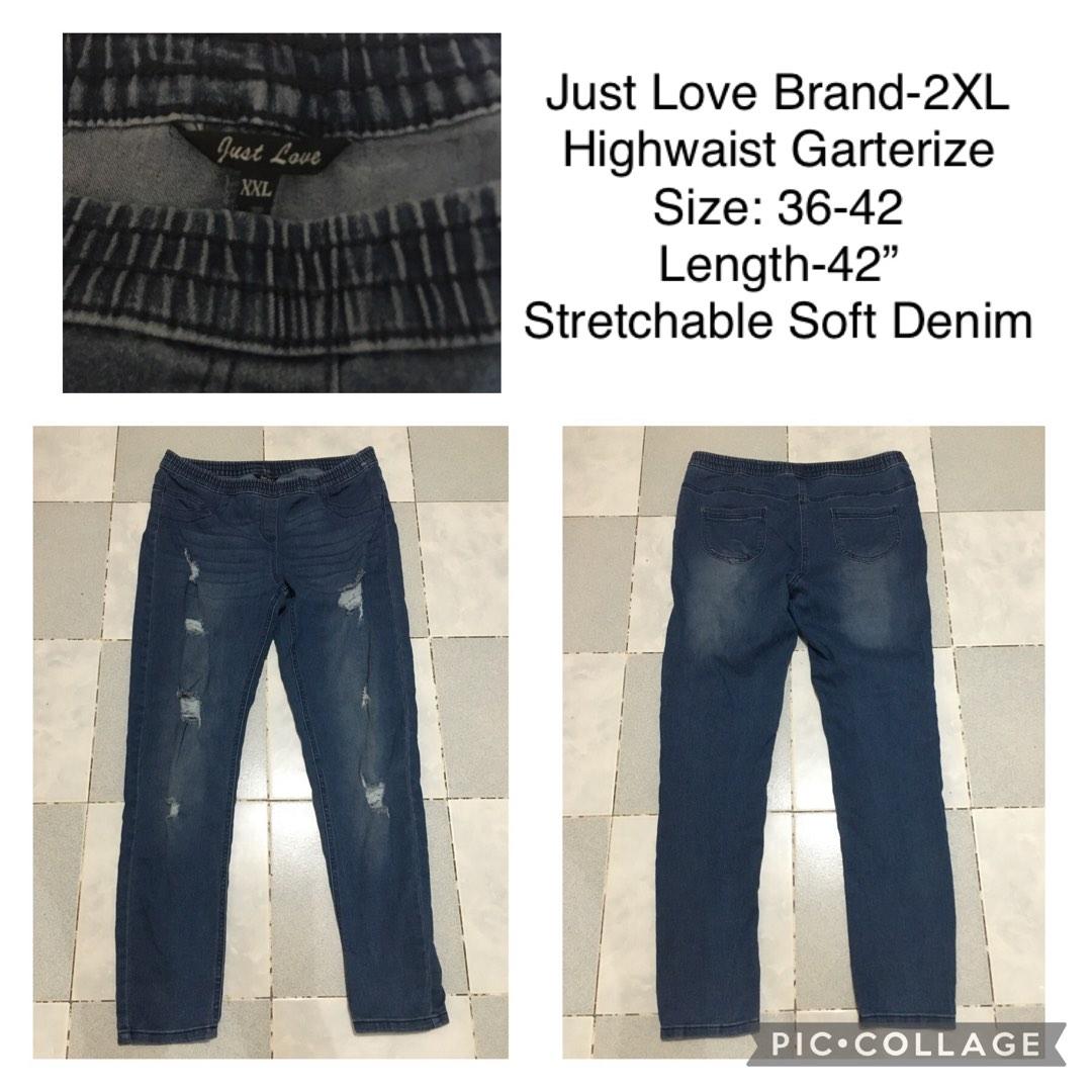 Garterize Jeans, Women's Fashion, Bottoms, Other Bottoms on Carousell