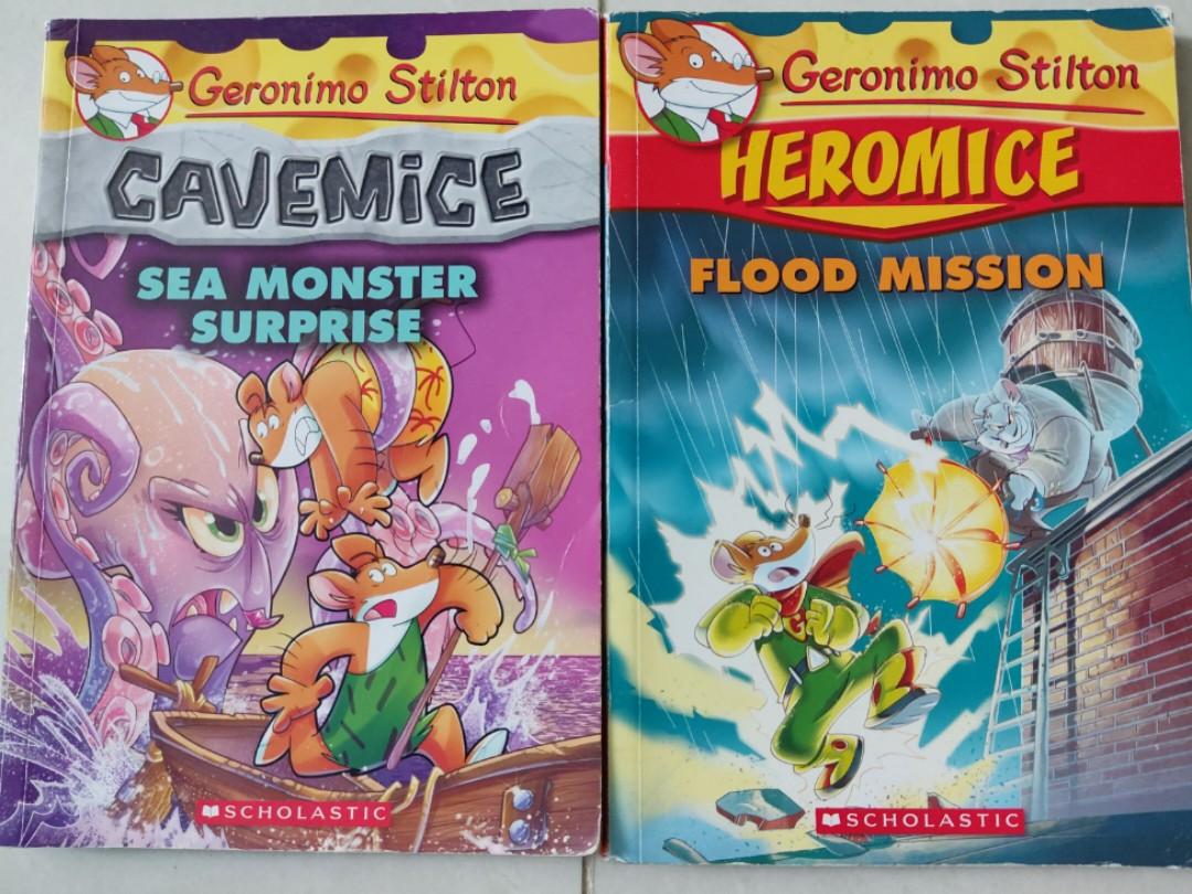 Geronimo Stilton Cavemice and Heromice, Hobbies & Toys, Books ...