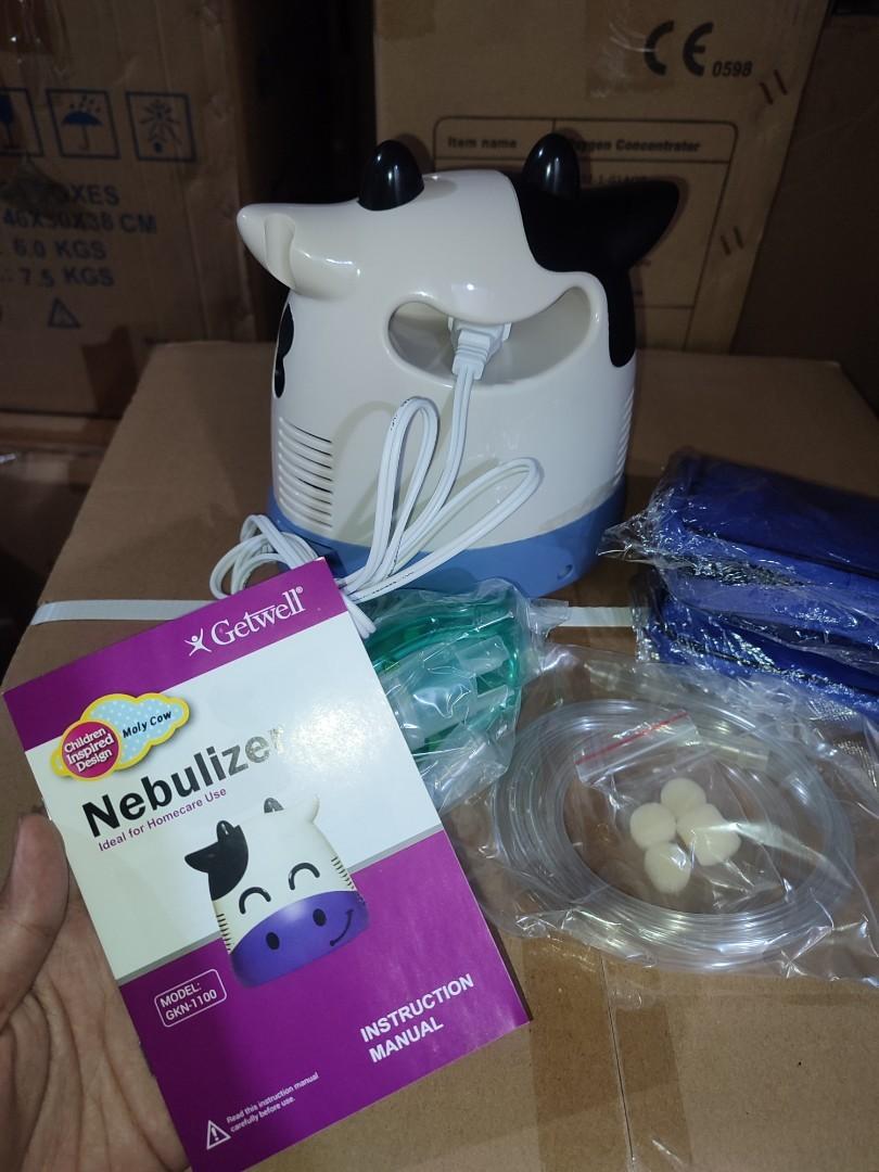 Getwell Moly Cow Design Nebulizer, Health & Nutrition, Medical Supplies ...