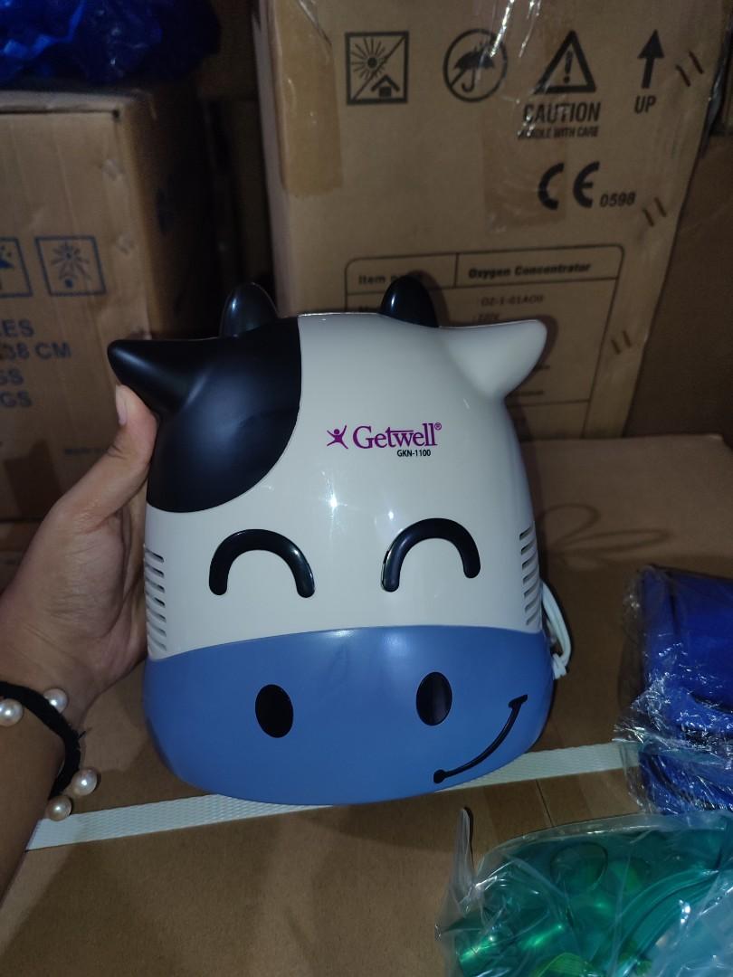 Getwell Moly Cow Design Nebulizer, Health & Nutrition, Medical Supplies ...