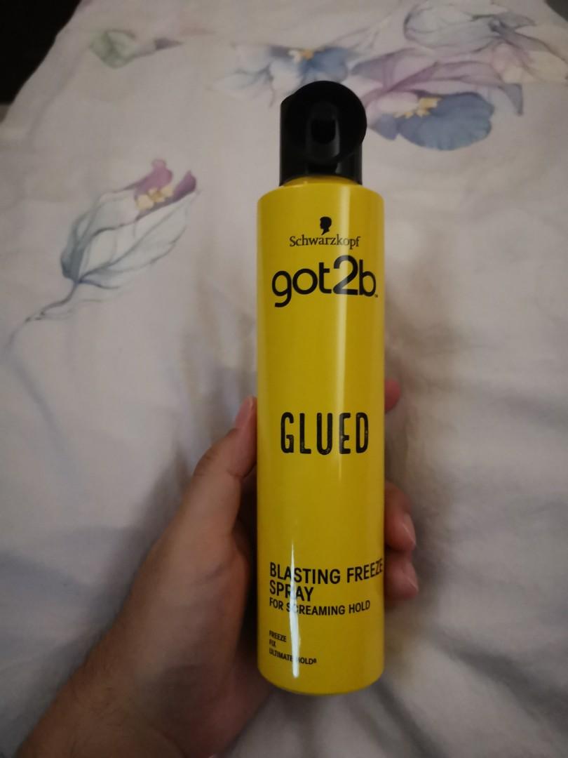 Got2B Hairspray Glued Blasting Freeze, Beauty & Personal Care, Hair on ...