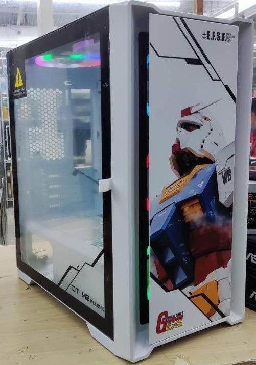 Gundam Computer Case tempered side panel, Computers & Tech, Desktops on ...