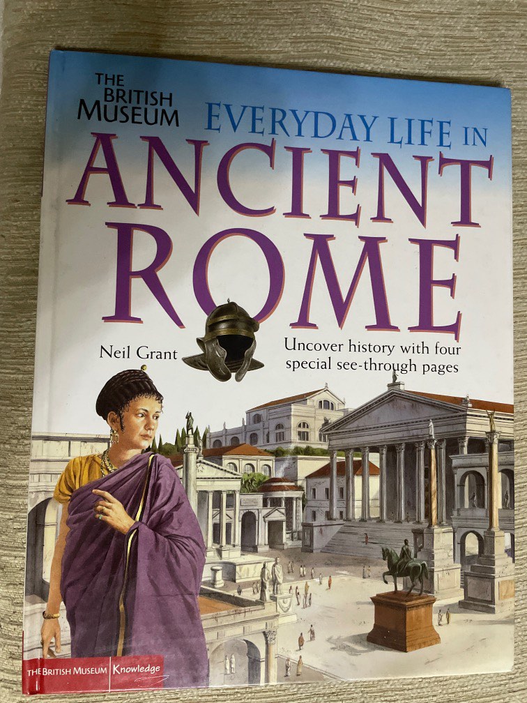 Hard Bound Everyday Life Ancient Rome Uncover Mystery with 4 special ...