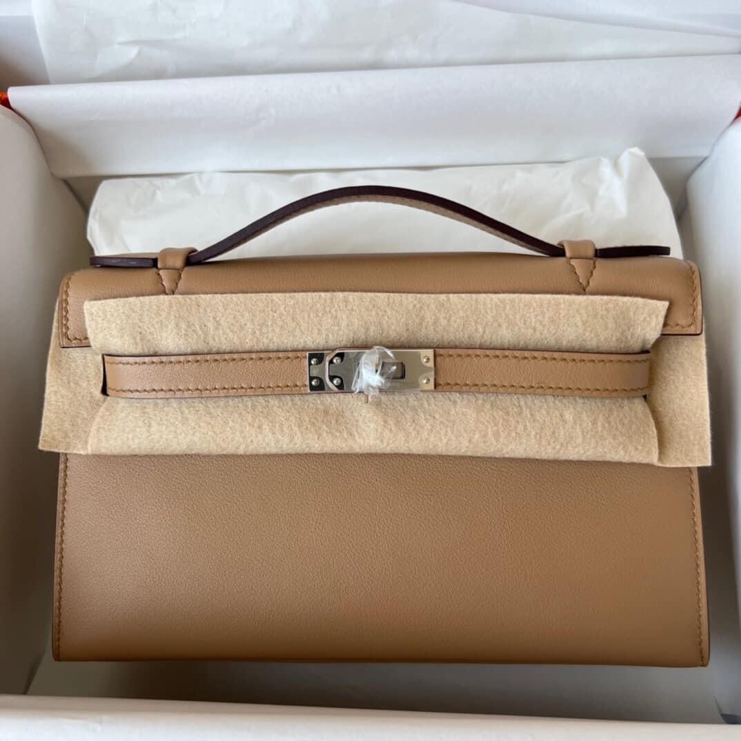 hermes kelly silver hardware, Luxury, Bags & Wallets on Carousell