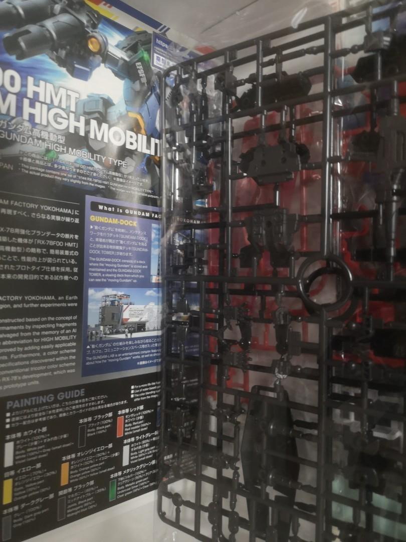 HMT Gundam Factory Yokohama RX-78 F00 GUNDAM high mobility type 1 / 144 ...