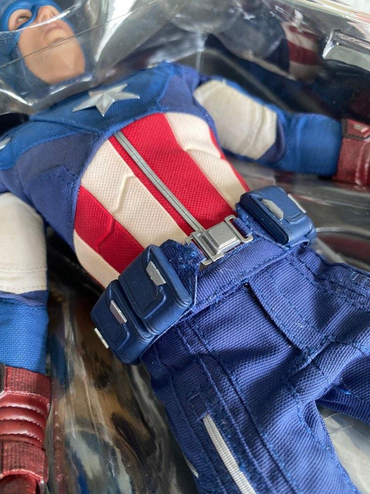Hot Toys MMS174 1/6 Captain America Avengers Steve Rogers Chris Evans ...