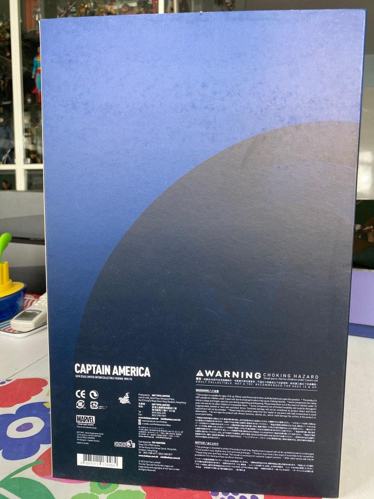 Hot Toys MMS174 1/6 Captain America Avengers Steve Rogers Chris Evans ...