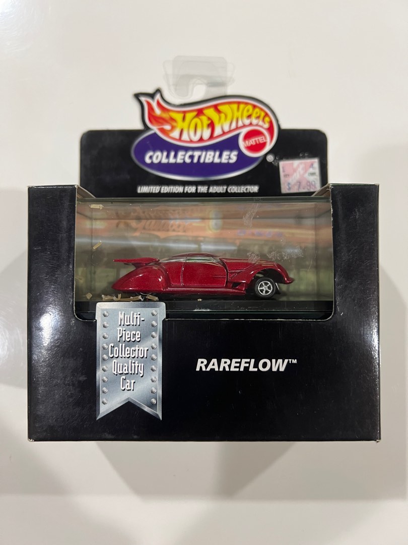 Hotwheels Collectibles Limited Edition Rareflow (Red), Hobbies & Toys ...