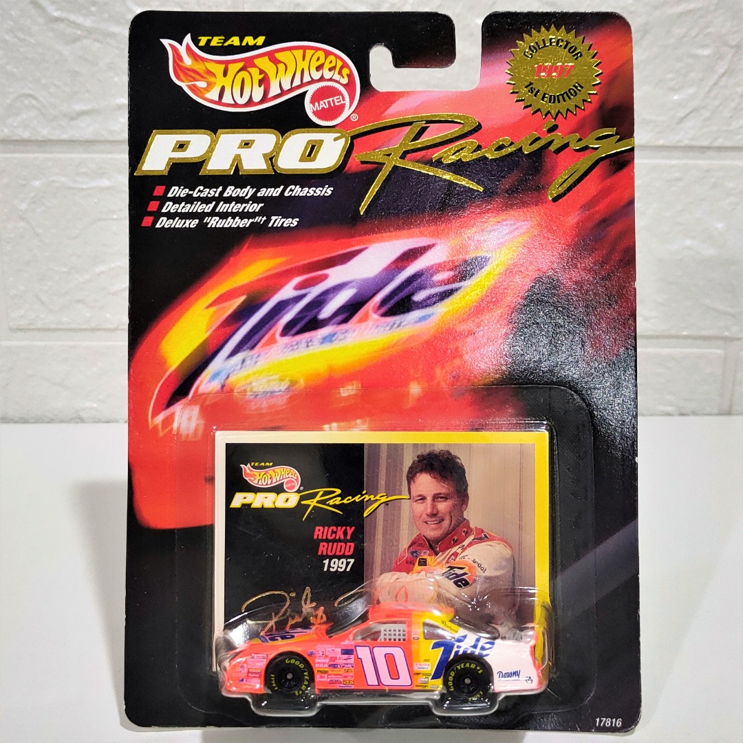 Hotwheels Pro Racing 1997 Nascar Collector 1st Edition - Ricky Rudd ...