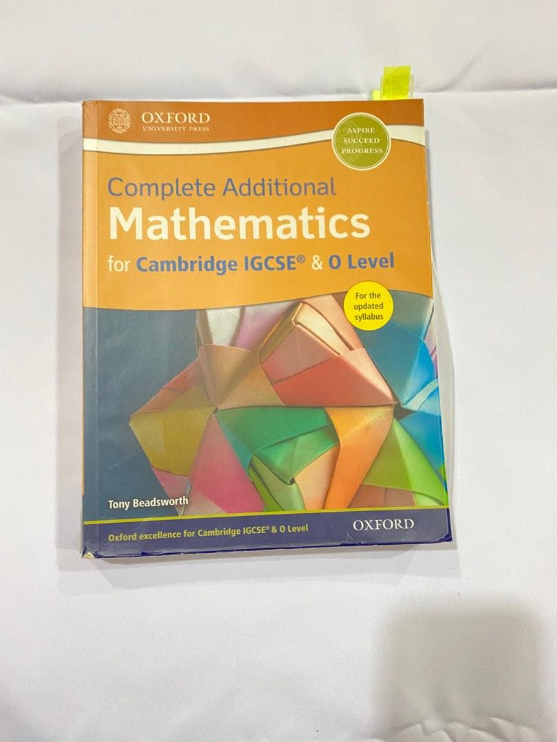 Igcse Additional Mathematics Textbook Hobbies And Toys Books