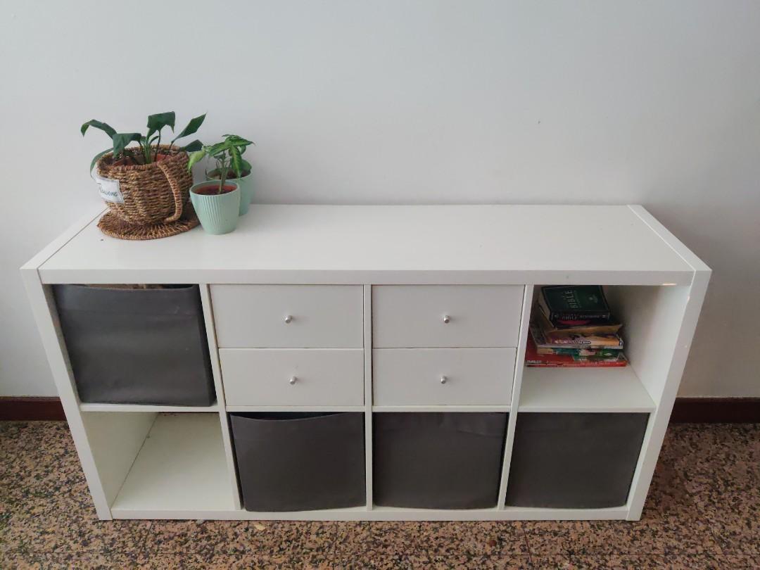IKEA Kallax Shelving Unit, Furniture & Home Living, Furniture, Shelves ...