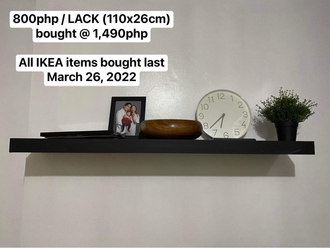 IKEA LACK, Furniture & Home Living, Furniture, Shelves, Cabinets ...