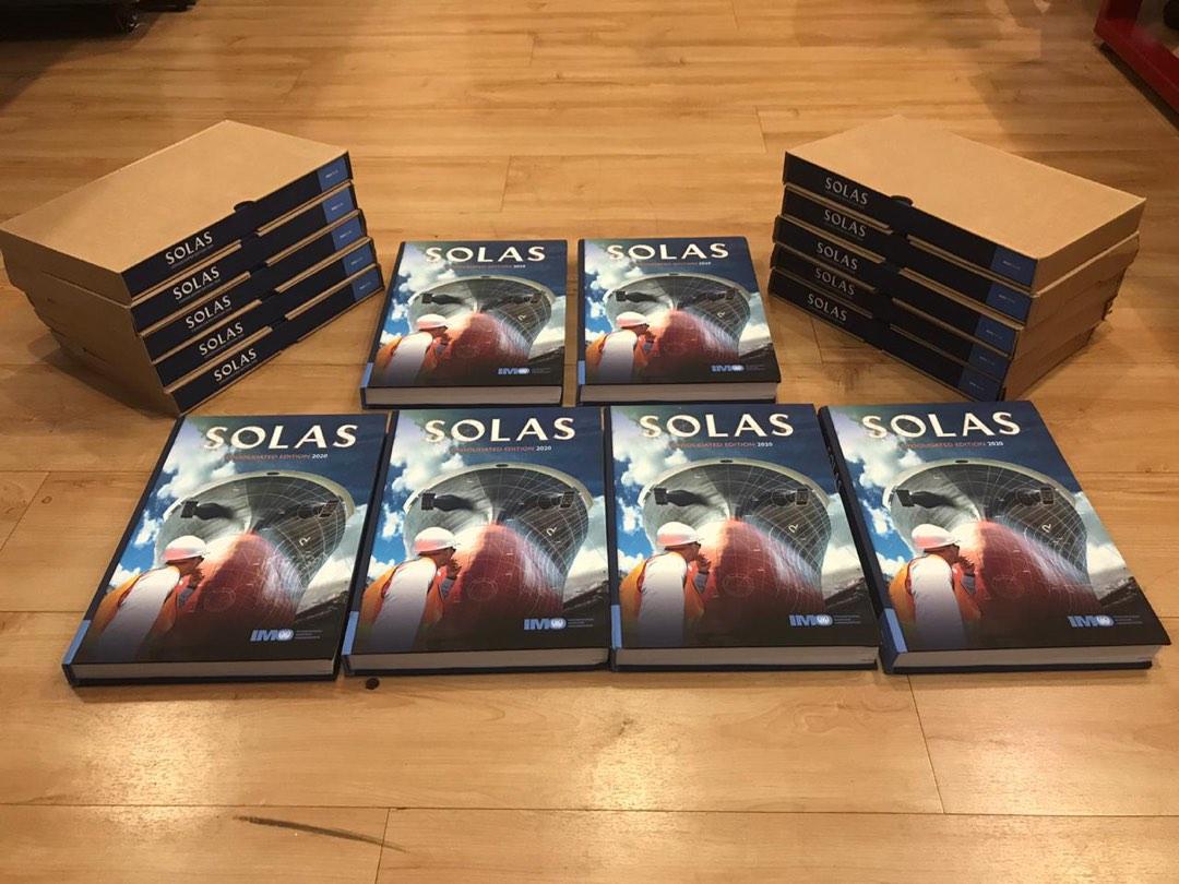 IMO BOOKS - SOLAS Consolidated 2020 Edition, Hobbies & Toys, Books & Magazines, Textbooks on ...