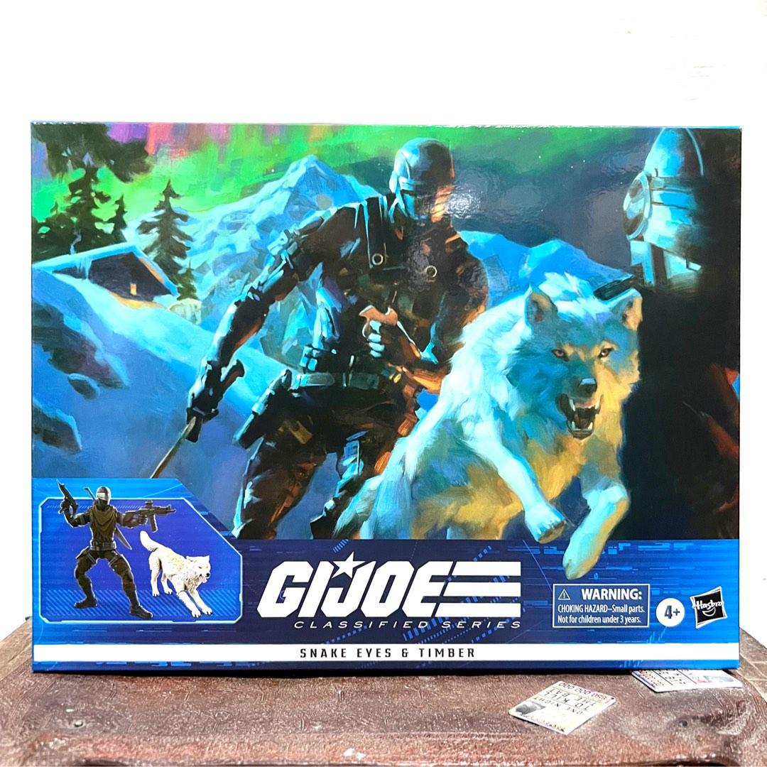 [In hand] Hasbro GI G.I. Joe Classified Series Snake Eyes and Timbre ...