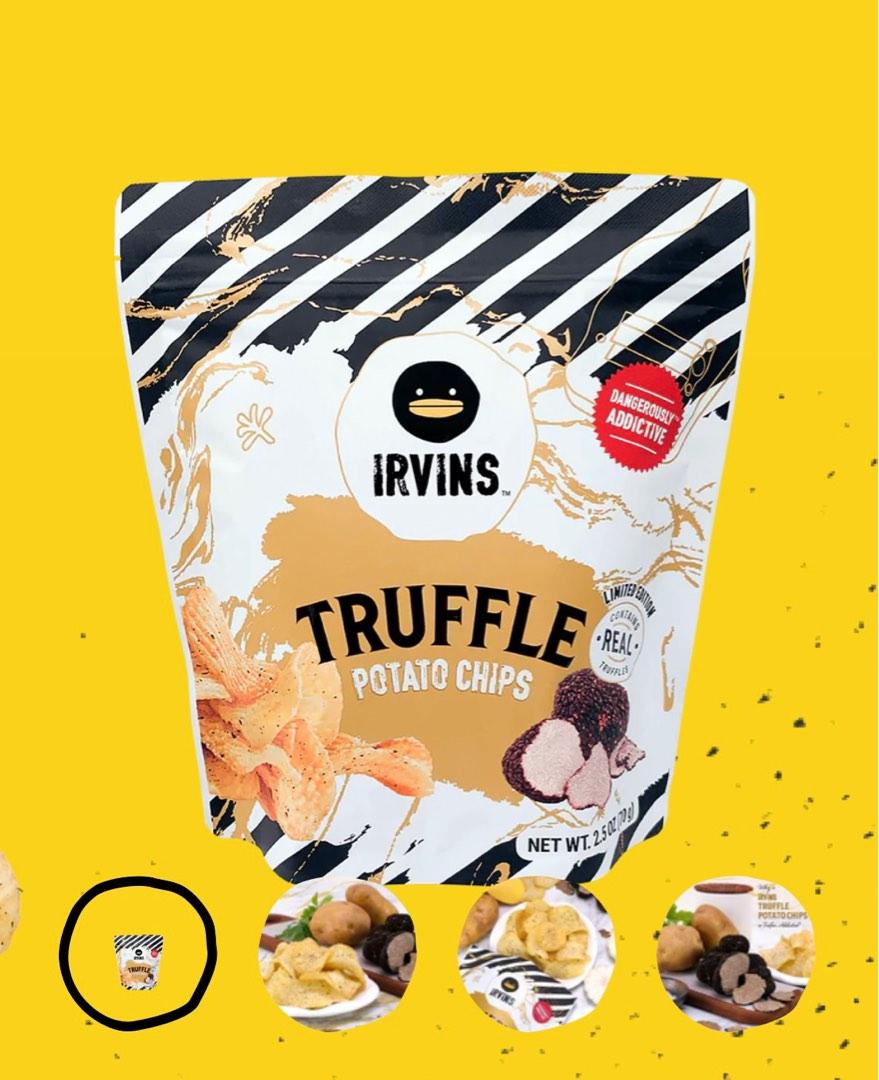 Irvin’s Truffle potato chips (new flavour!), Food & Drinks, Packaged ...