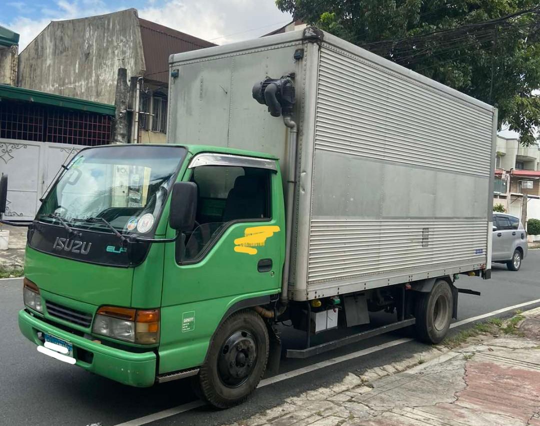 Isuzu ELF Aluminum Van 16ft, Special Vehicles, Heavy Vehicles on Carousell