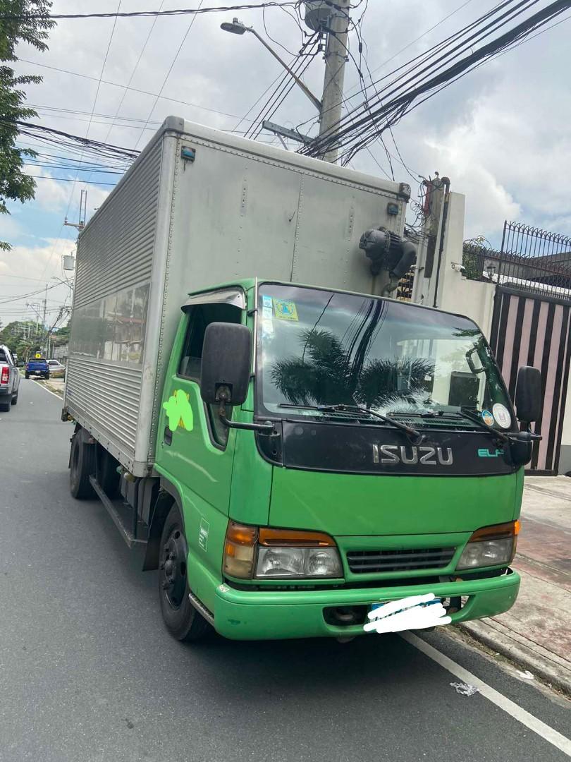 Isuzu ELF Aluminum Van 16ft, Special Vehicles, Heavy Vehicles on Carousell