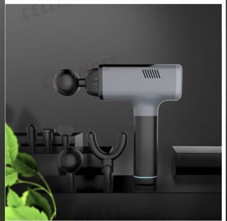 Jmq M2 Lcd Electric Massage Gun 2600mah Vibration Muscle Therapy Health And Nutrition Massage