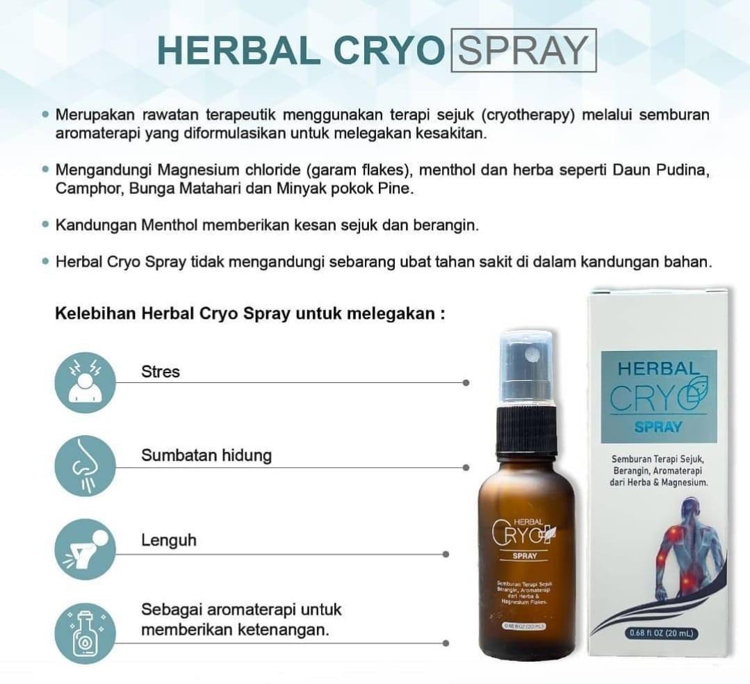 JRM - CYRO SPRAY, Beauty & Personal Care, Bath & Body, Body Care on Carousell