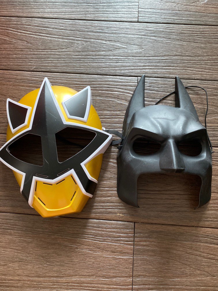 Kamen rider and bat man masks, Hobbies & Toys, Toys & Games on Carousell