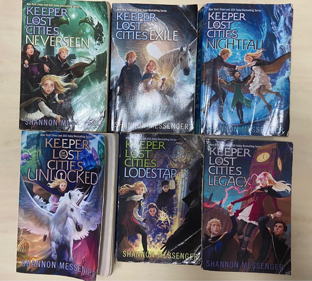 Keeper of the Lost Cities Books 1, 2, 5, 6, 8, 8.5, Hobbies & Toys ...